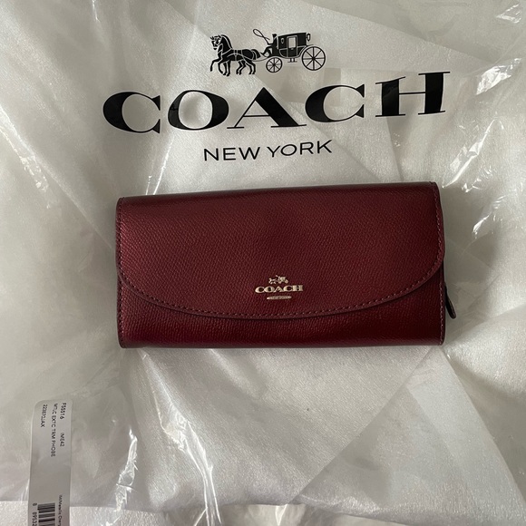 Coach | Bags | Coach Slim Envelope Wallet | Poshmark